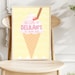 Editable Ice Cream Banner Heres the Scoop Garland Summer Birthday Ice ...