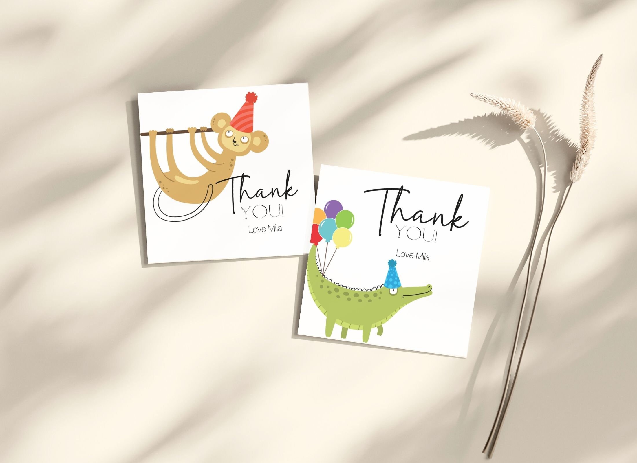 Instant Download Safari Animal Banner Jungle Animal Garland Zoo Animal ...