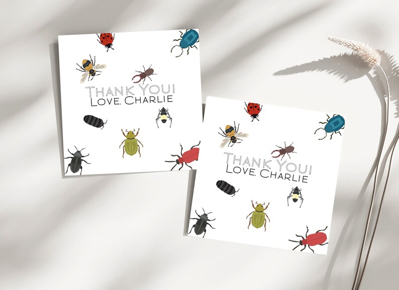 Printable Bug Cake Topper Outdoor Party Cake Toppers Insect Birthday ...