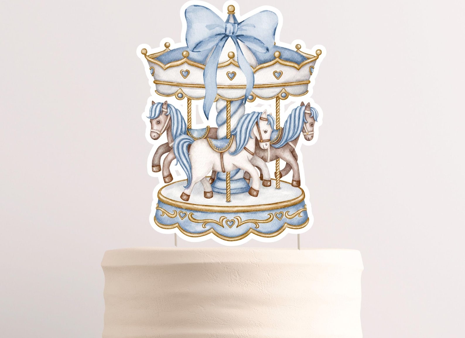 Editable Carousel Food Label, Funfair Food Label, 1st Birthday Food ...