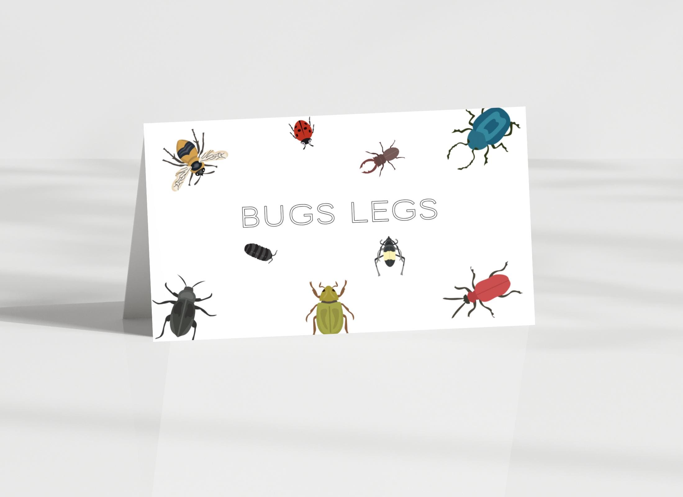 Printable Bug Garland: Insect Birthday Party Banner (digital Download ...