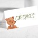EDITABLE Forest Woodland Animals Bears Picnic Tent Food Label First ...