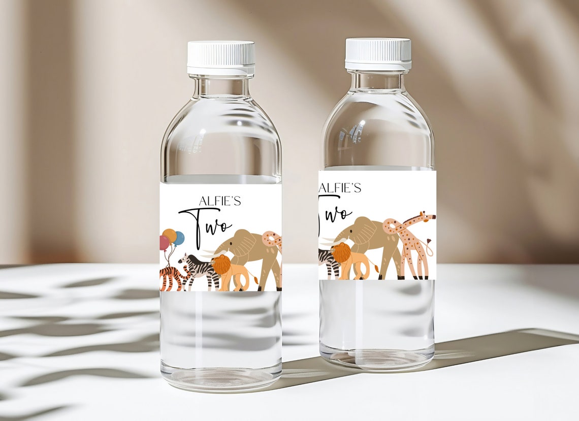 Editable Safari Animals Welcome Sign Jungle Animals Party Sign Zoo ...