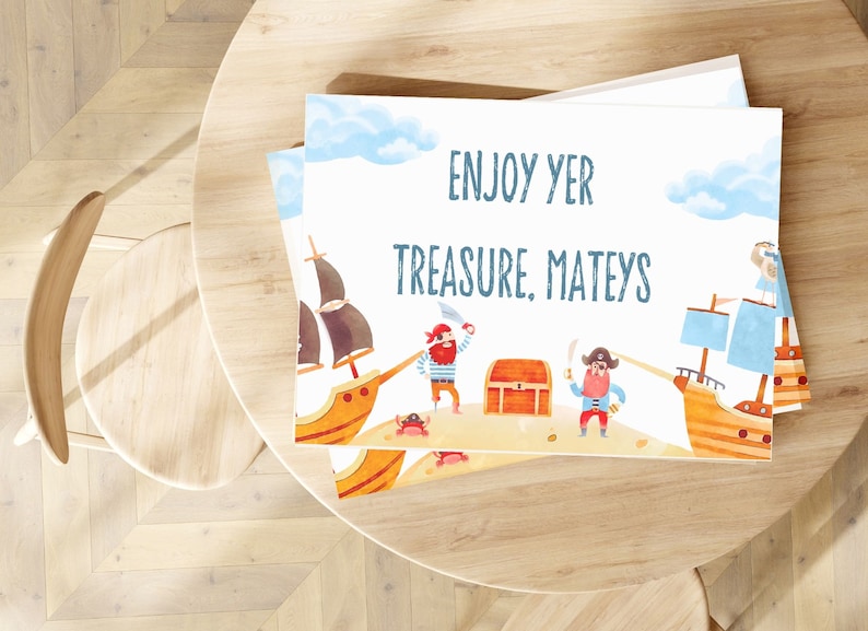 EDITABLE Pirate Paper Water Label Pirate Party Decor Pirate Ship Cup ...