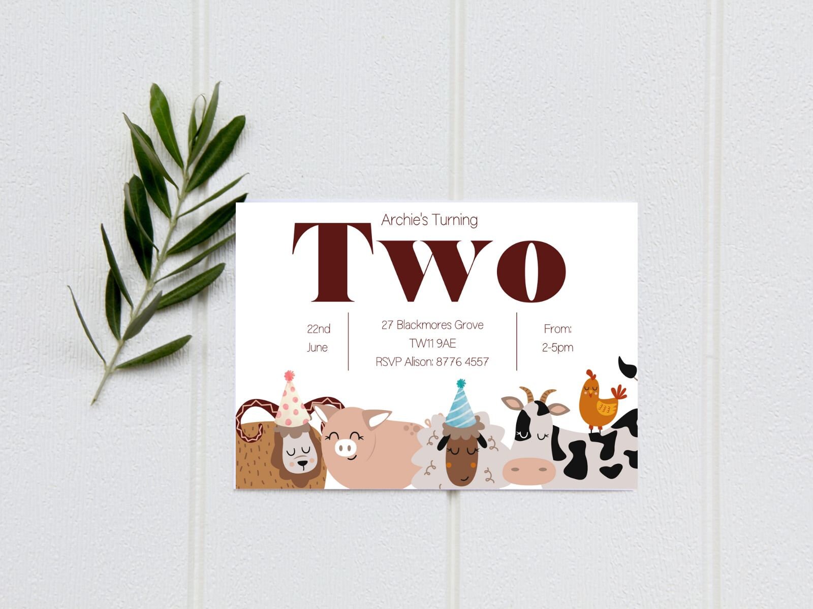 Editable Farm Plate Insert, Barnyard Party Decor, Instant Download Farm ...