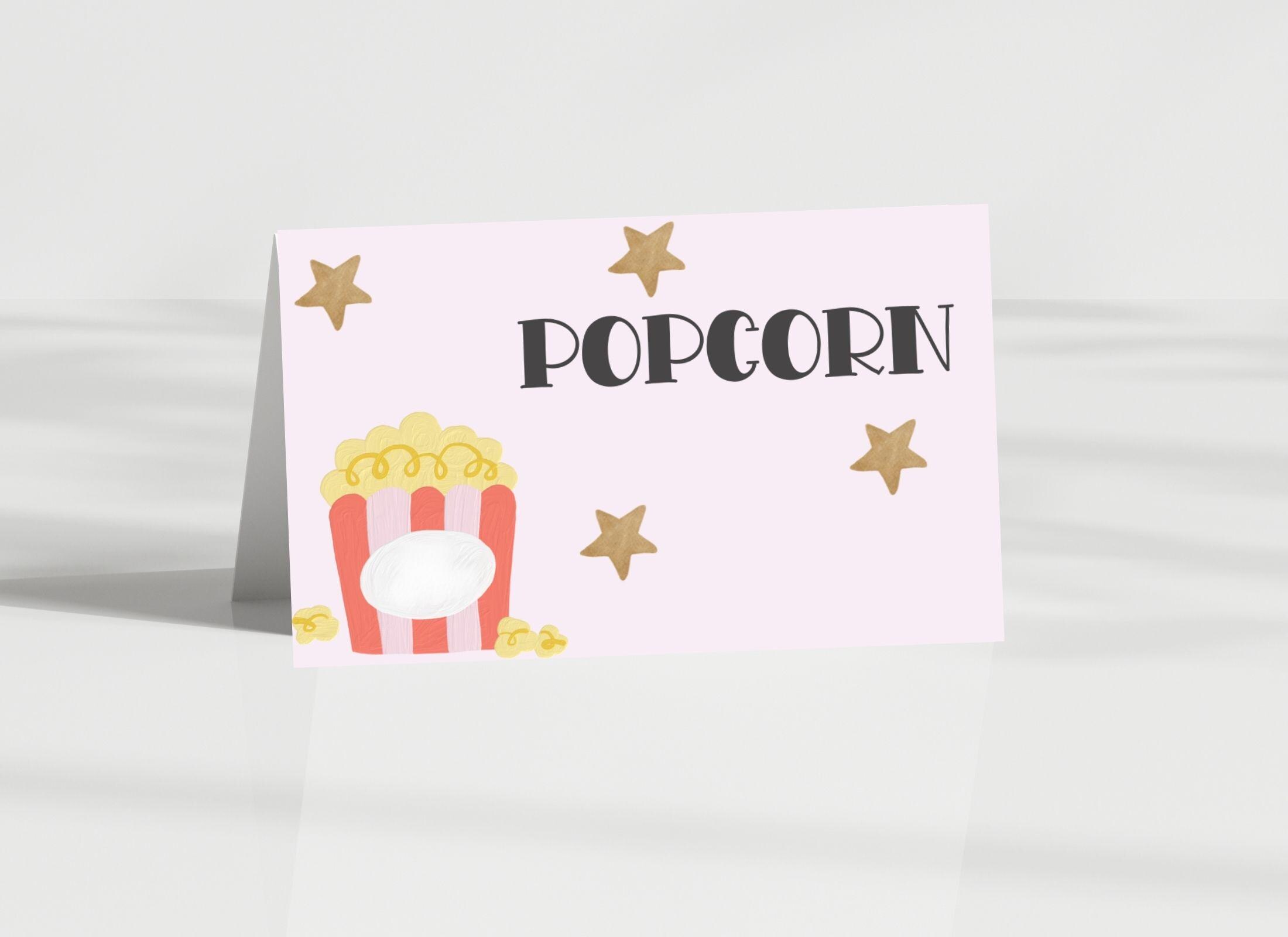 Editable Movie Night Ticket, Cinema Party Ticket, Girls Birthday Prop ...