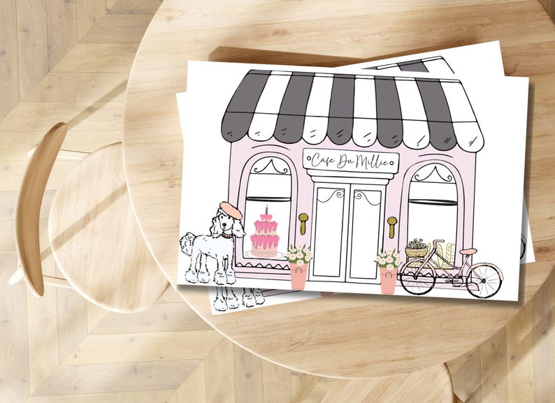Editable Paris Party Sign , French Cafe Welcome Sign, Parisian ...