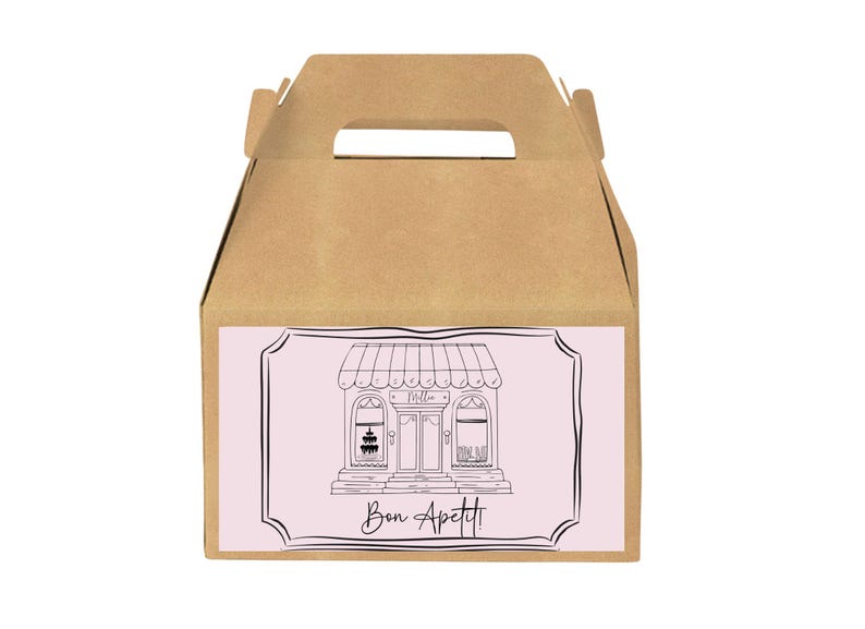Editable Paris Food Label , French Cafe Food Tents, Parisian , French ...