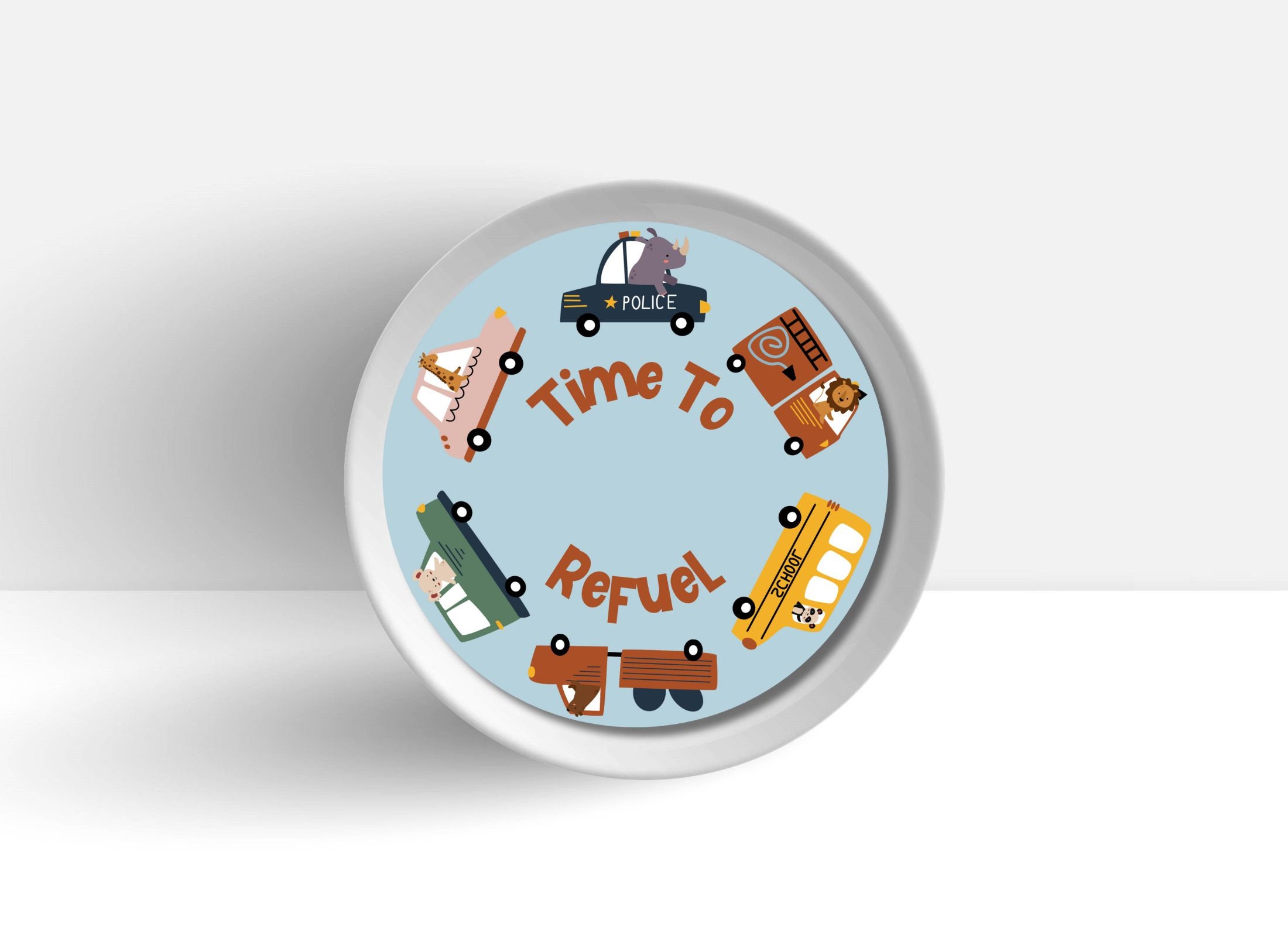 EDITABLE Vehicle Bottle Label Road Water Bottle Label Car Truck Party ...