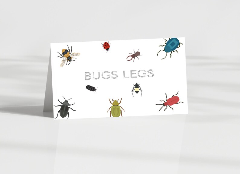 Printable Bug Cake Topper Outdoor Party Cake Toppers Insect Birthday ...