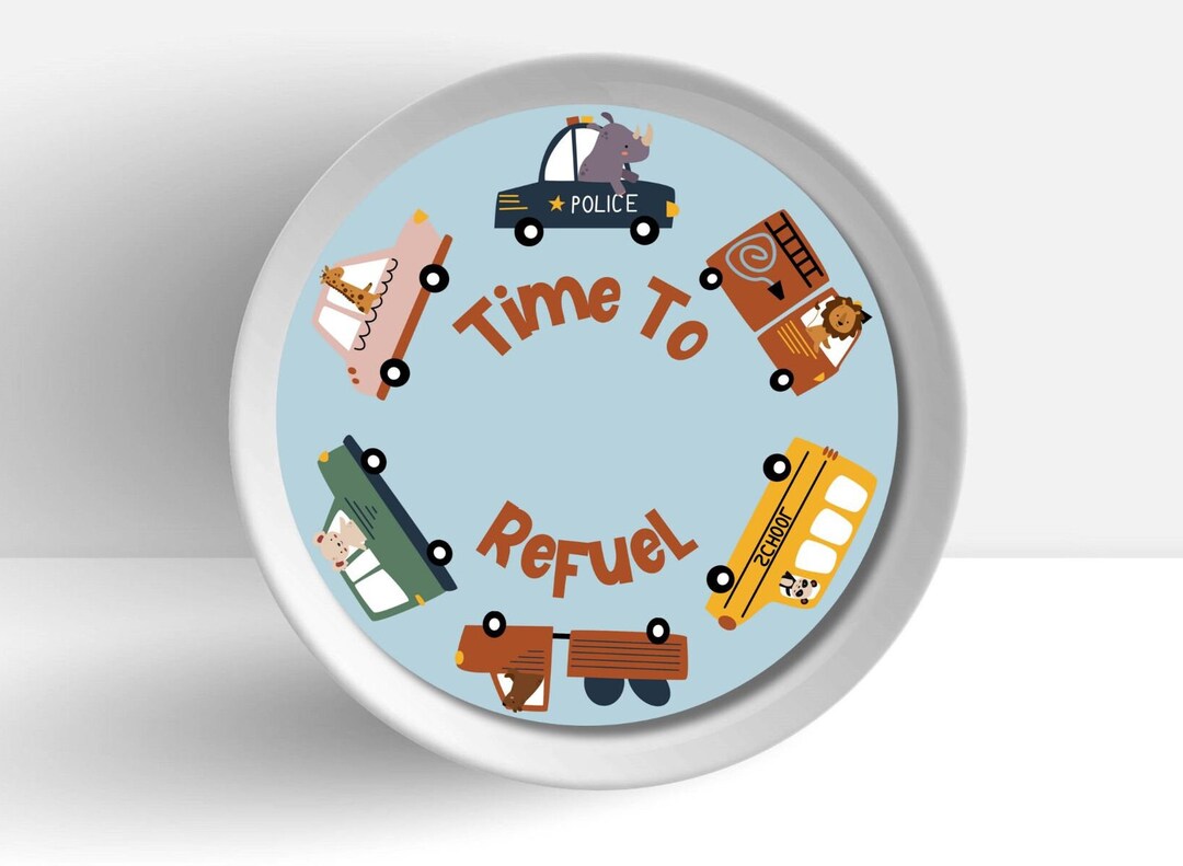 EDITABLE Car Plate Insert Printable Transport Decor Transportation ...