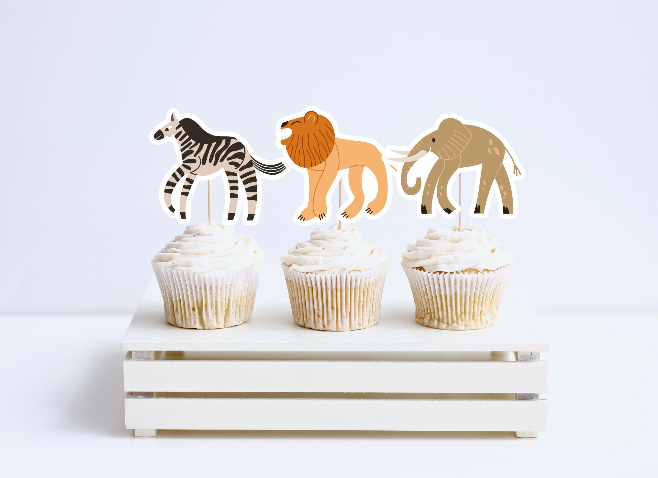 Editable Safari Animals Placemat Jungle Animal Party Placemat Instant ...