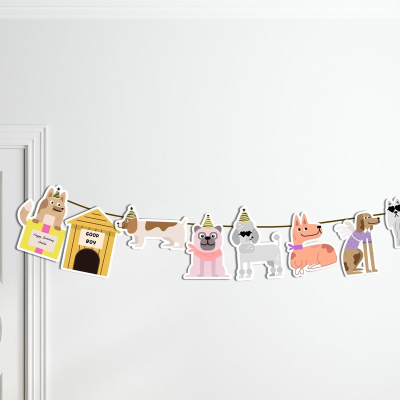 Dog Theme Banner - Etsy