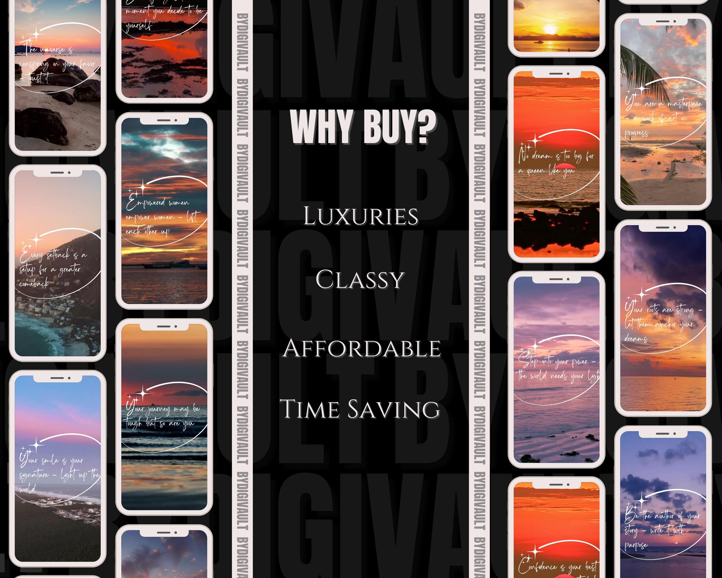 111 Motivational Reels for Black Women, Empowerment Canva Editable ...