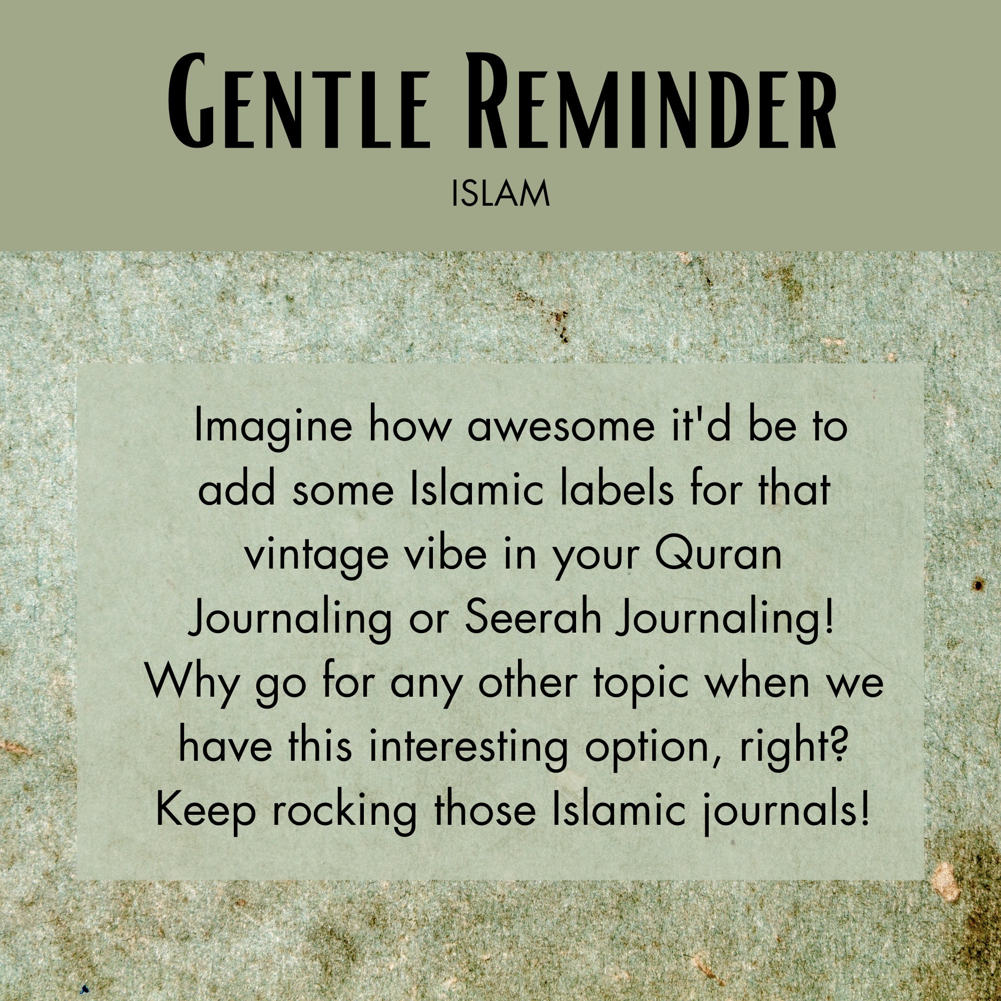 40 Islamic Sticker Bundle Islamic Words Vintage Label Sticker Islamic ...