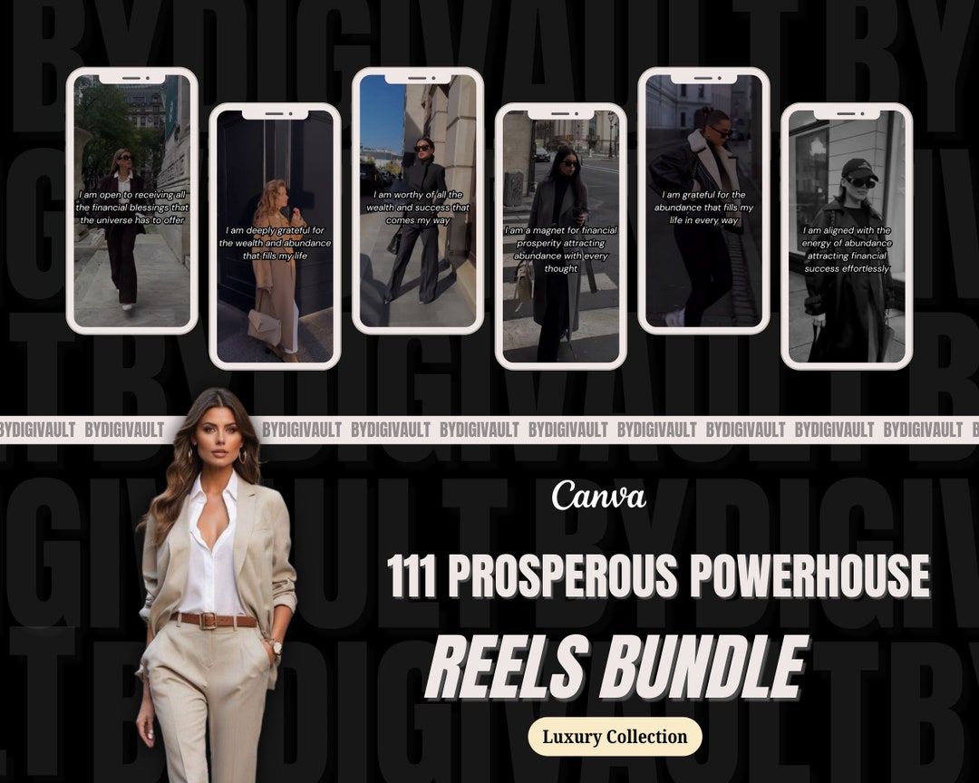 111 Prosperous Powerhouse Affirmations Confidence Quotes Affirmation ...