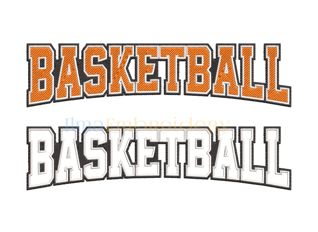 Basketball Embroidery Design, Sport Embroidery Design, 4 Sizes - Etsy