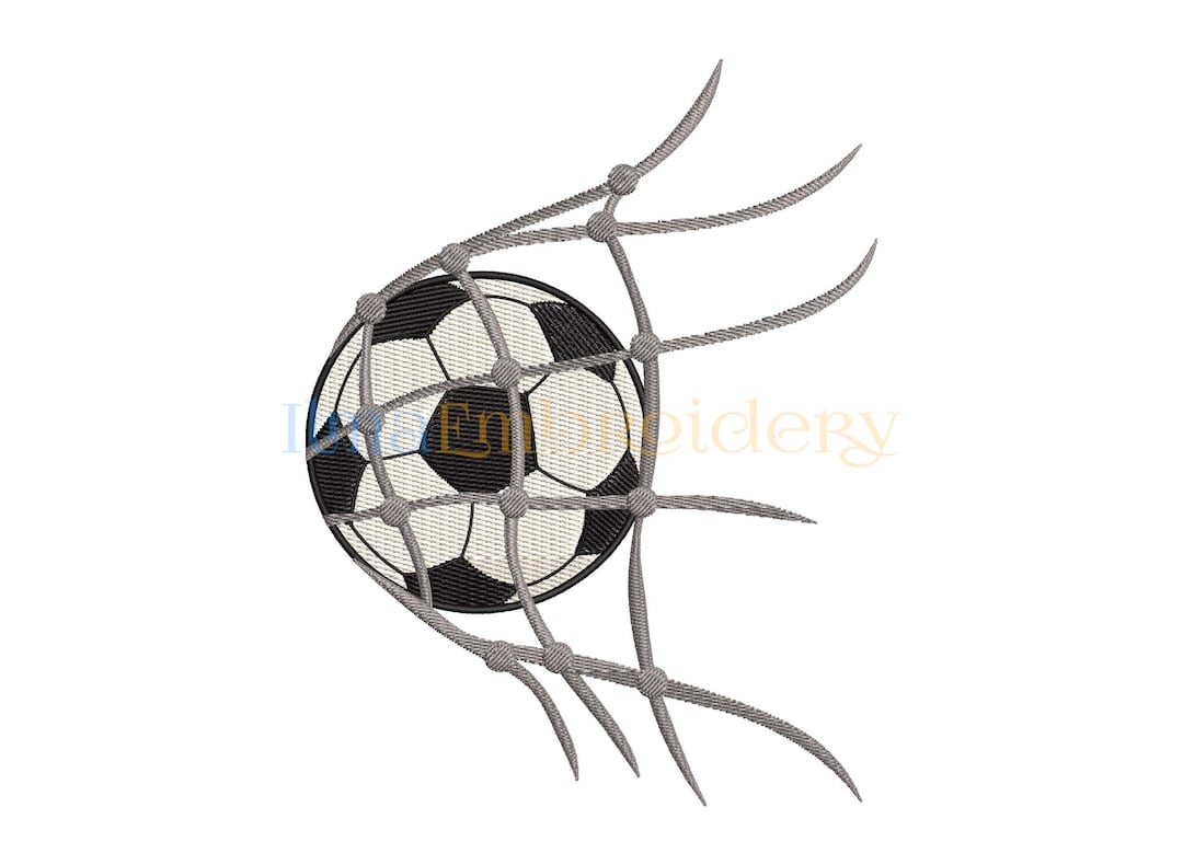 Soccer Ball Machine Embroidery Design: 4 Sizes (instant Download) - Etsy