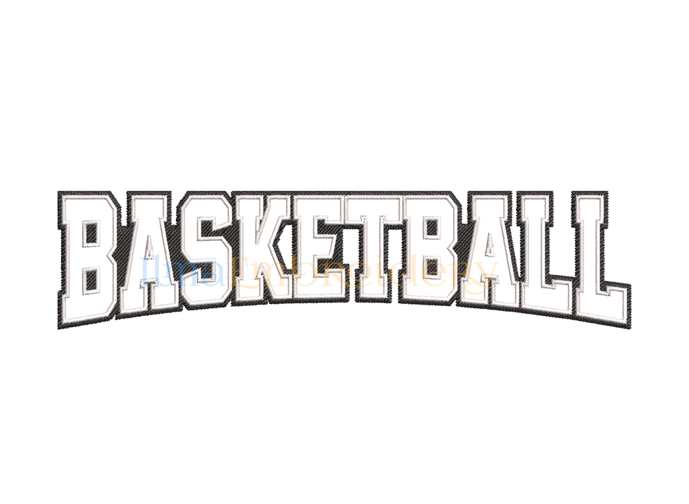 Basketball Embroidery Design, Sport Embroidery Design, 4 Sizes - Etsy