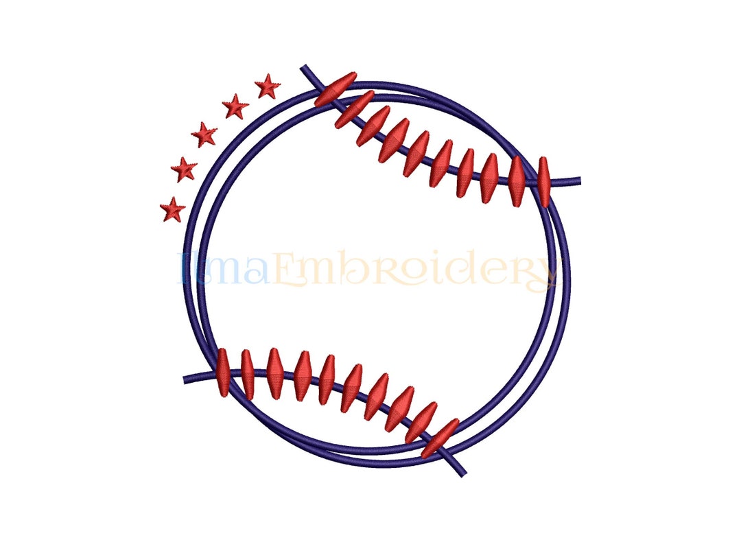 Baseball Cute Line Embroidery Design, Baseball Embroidery Design, Sport ...