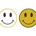 Happy Sad Face Outline Embroidery Design Embroidery File Digital Design ...