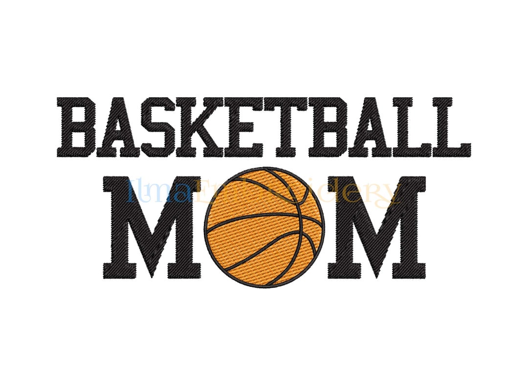 Basketball Mom Embroidery Design, Basketball Embroidery Design, Sport ...