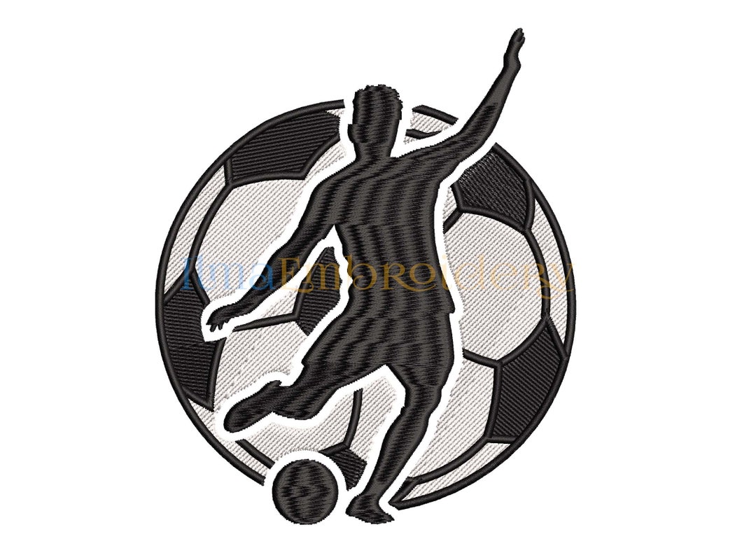 Soccer Ball Embroidery Design, Soccer Embroidery Design, Sport ...