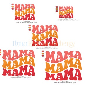 Mama Embroidery Design, Mom Embroidery Designs Files, Machine ...