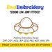 Alien Spaceship Applique Embroidery Design: UFO Flying Saucer (4 Sizes ...