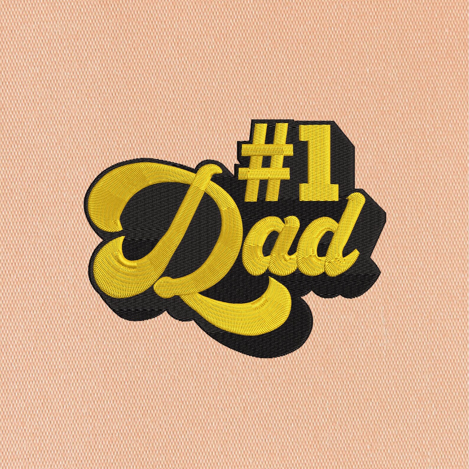 Dad Embroidery Design, Father's Day for Hat and Shirt Machine ...