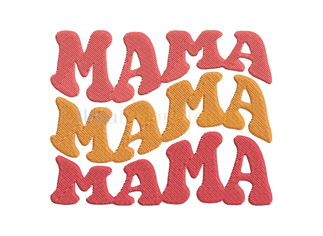 Mama Embroidery Design, Mom Embroidery Designs Files, Machine ...