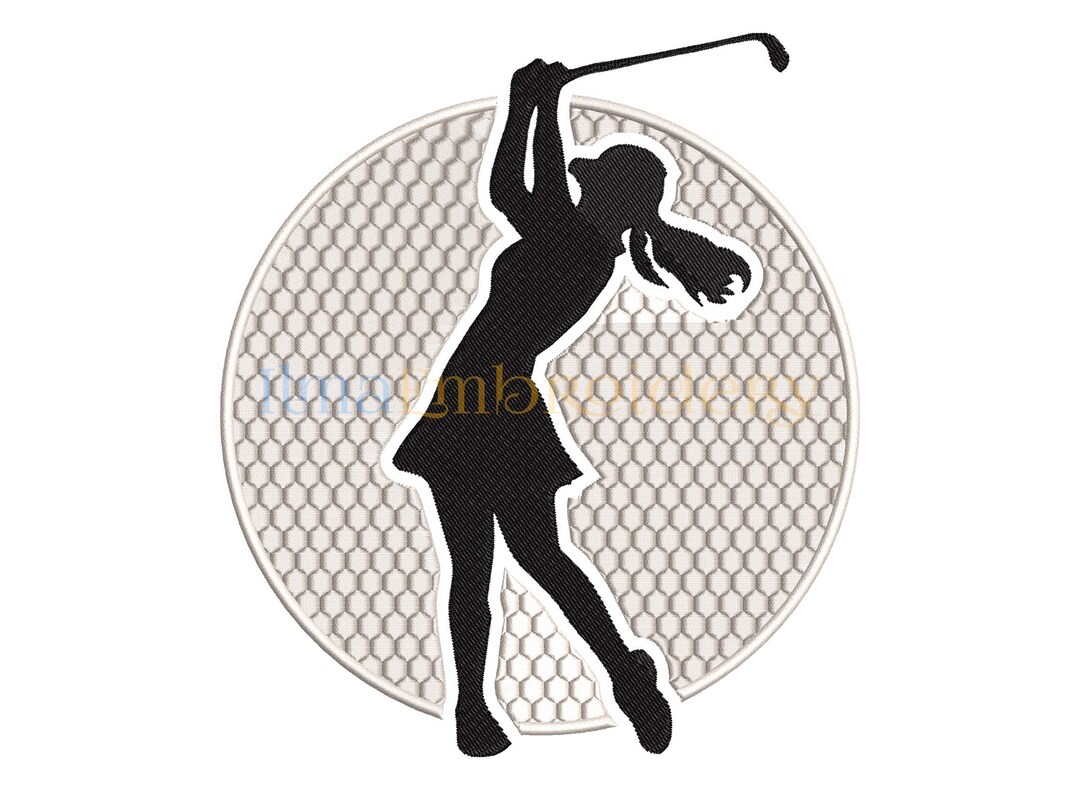 Golf Embroidery Design, Sport Embroidery, Ball Embroidery 106, 4 Sizes ...