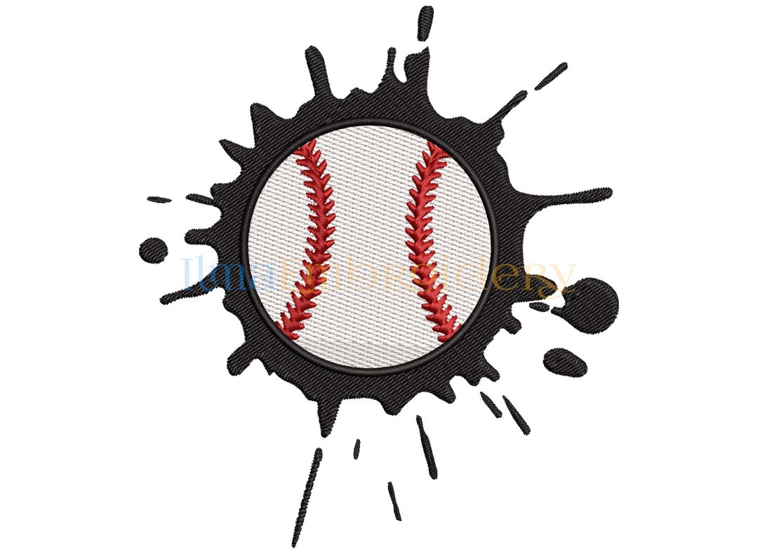 Baseball Embroidery Design, Baseball Players Embroidery Design, Sport ...