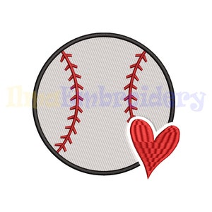 Love Baseball Embroidery Design, Baseball Embroidery Design, Baseball ...