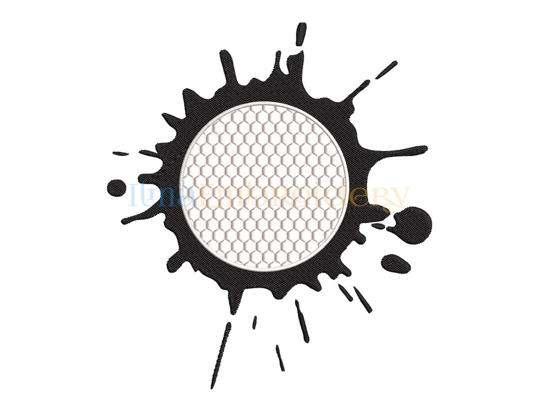 Golf Embroidery Design, Sport Embroidery, Ball Embroidery 101, 4 Sizes ...