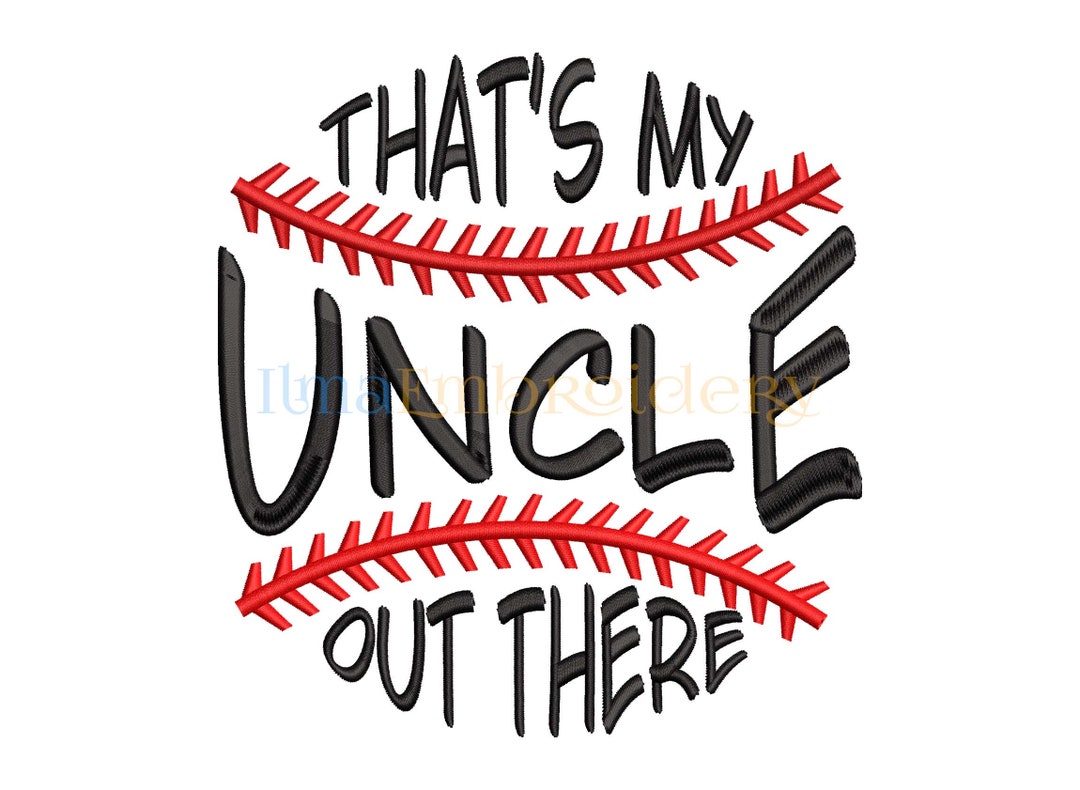 Baseball Uncle Embroidery Design, Baseball Embroidery Design, Baseball ...