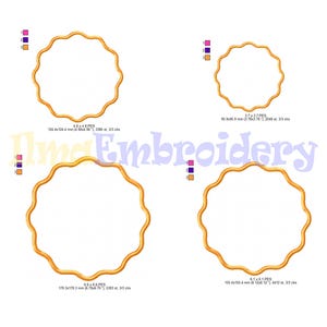 Scallop Embroidery Designs 101, Scalloped Applique Machine Embroidery ...
