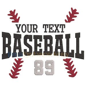 Split Baseball Embroidery Design, Baseball Embroidery Design, Sport ...