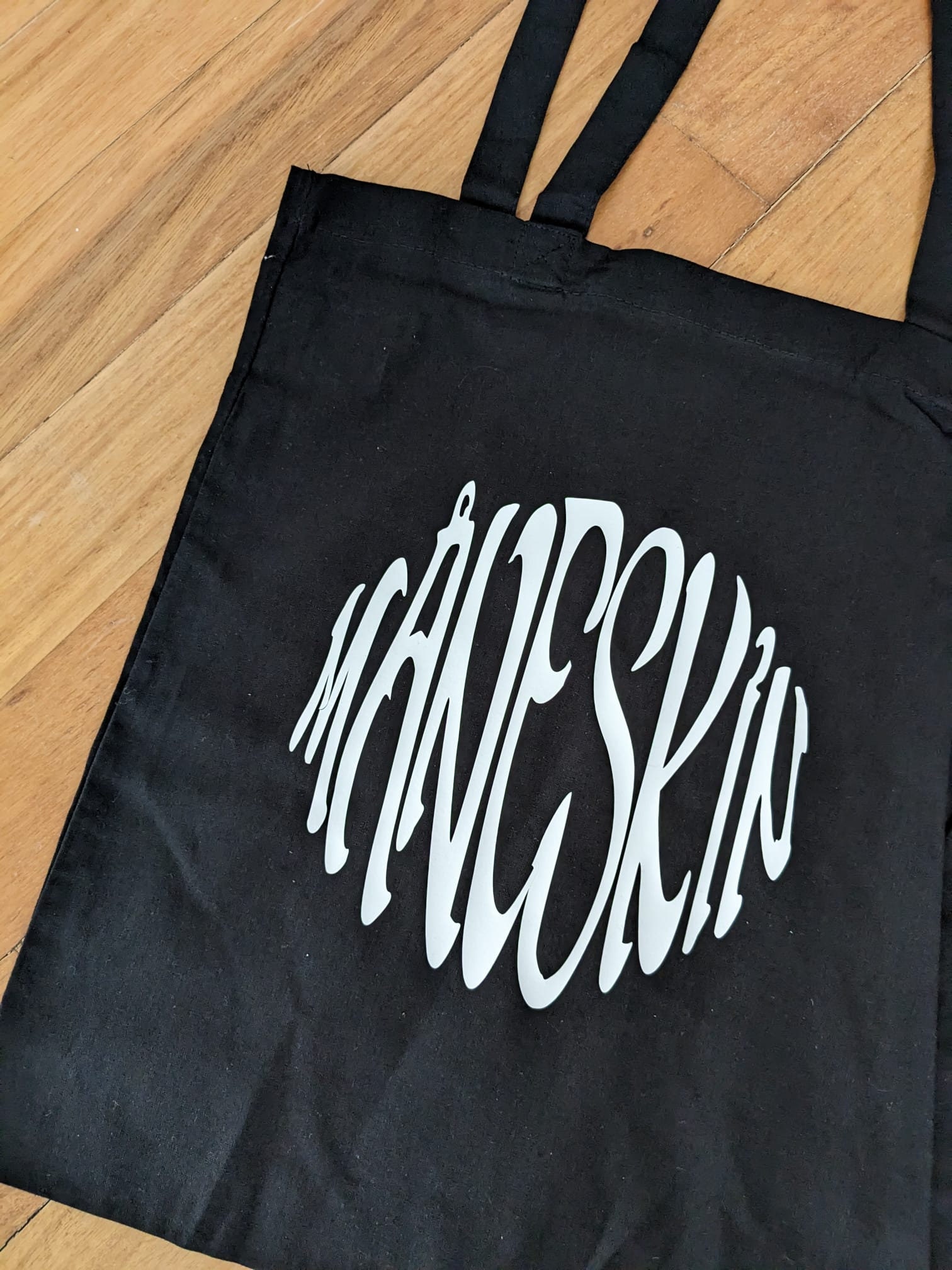 Buy Maneskin Logo Tote Bag Maneskin Band Free Maneskin Sticker Online ...