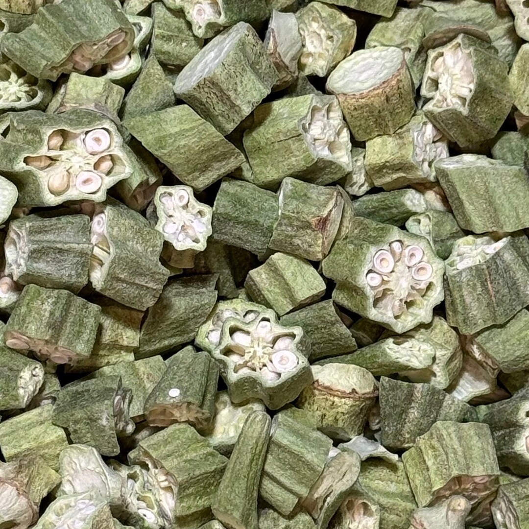 Freeze Dried Organic Okra - Etsy