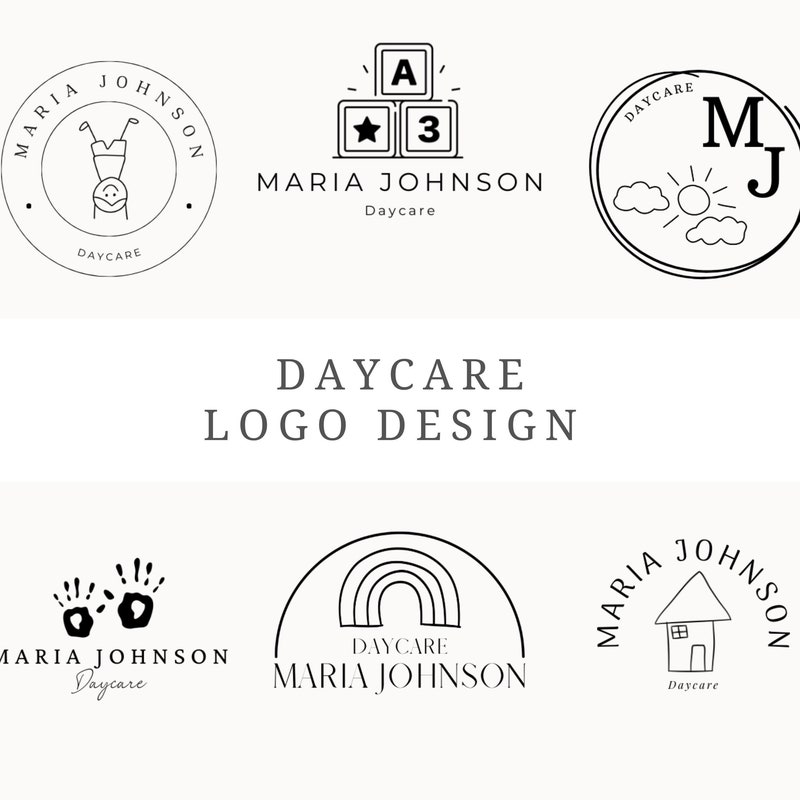 Children Daycare Logo - Etsy UK