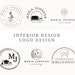 Interior Design Logo Template, Customizable Business Branding (canva ...