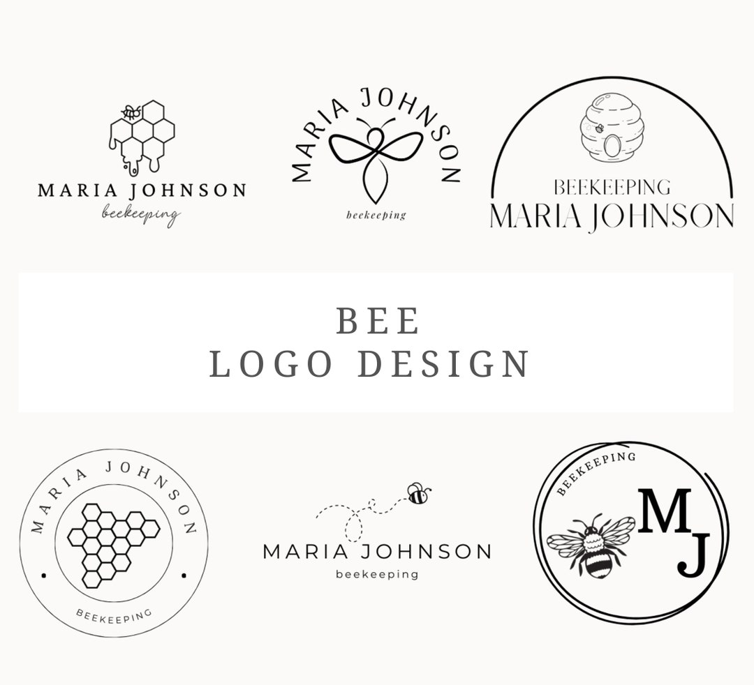 Beekeeping Logo Designs, Customizable Honey Farmer Branding (canva ...