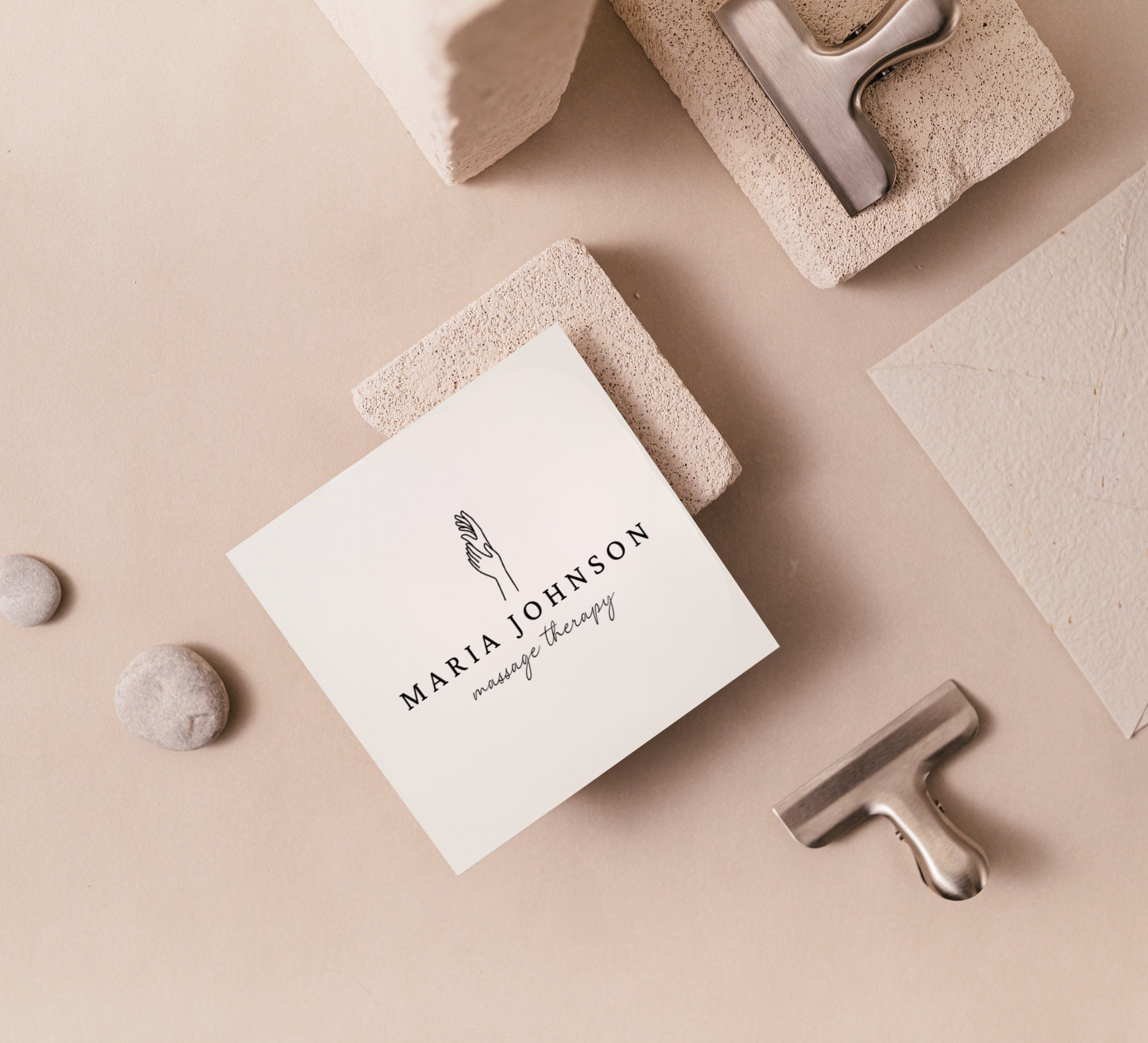 Massage Logo Design Canva 6 Customizable Massage Therapy Logos Masseur ...