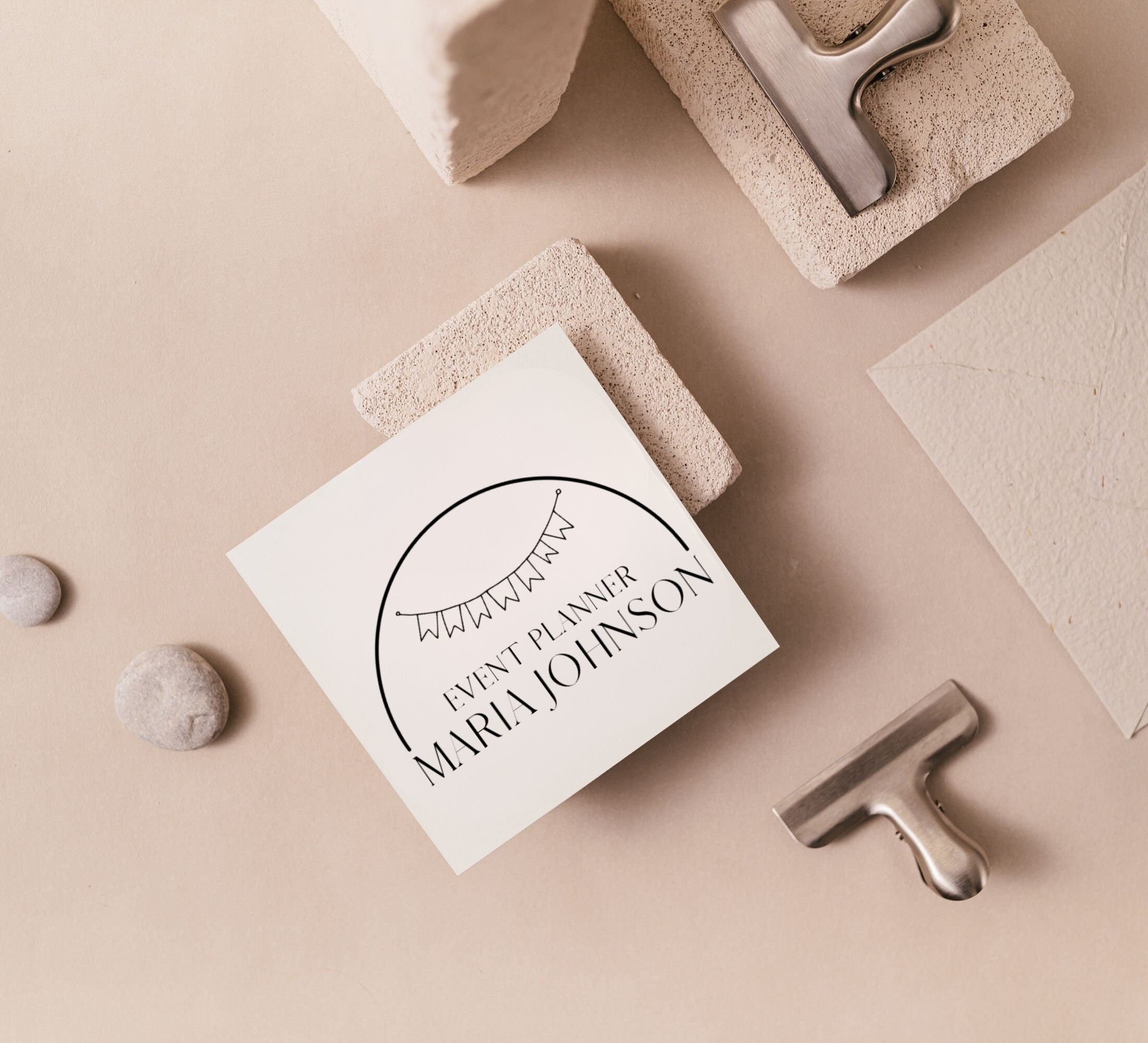 Event Planner Logo Design, 6 Customizable Templates (canva) - Etsy