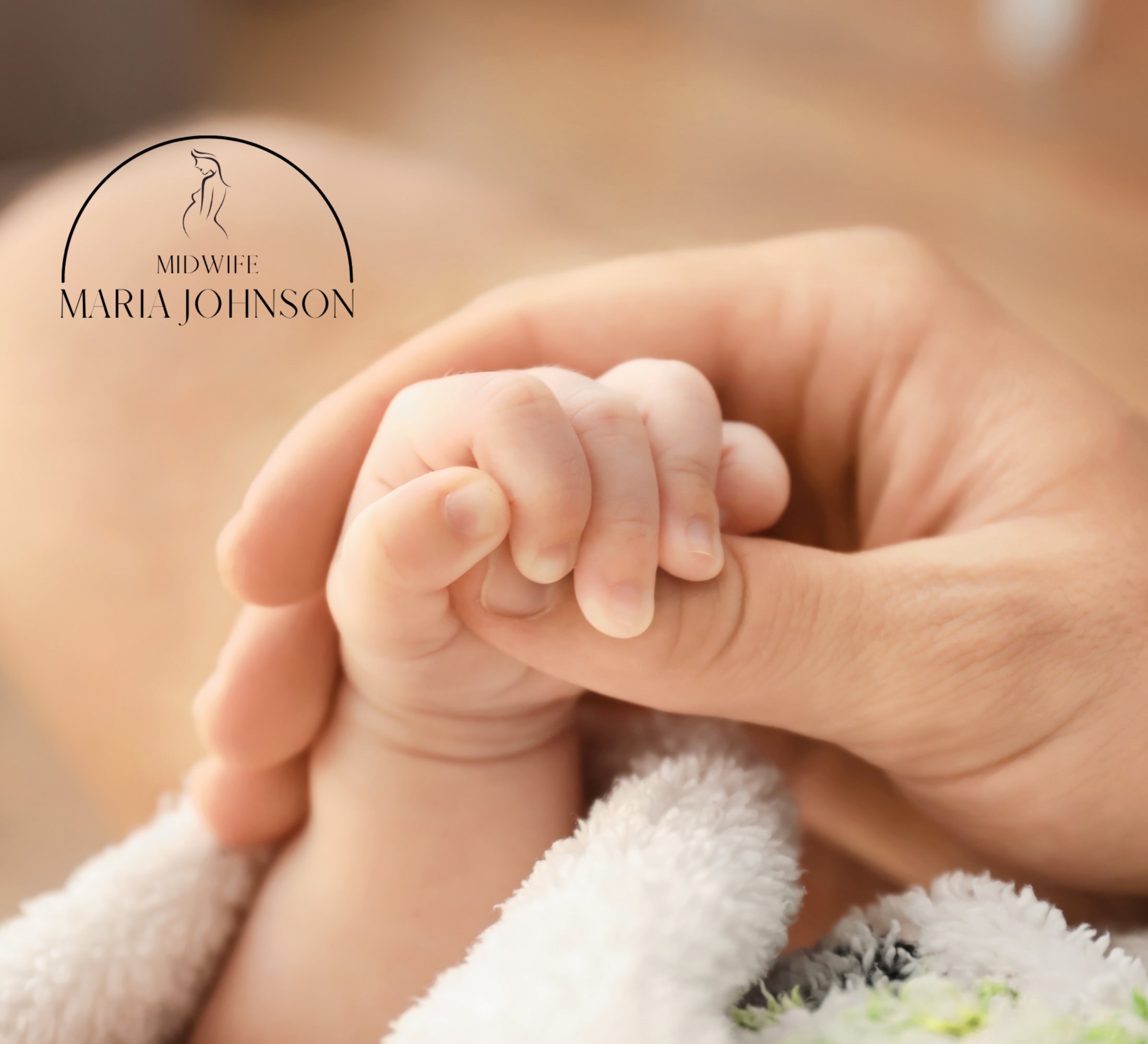 Midwife Logo Design, Customizable Watermark (canva Template) - Etsy