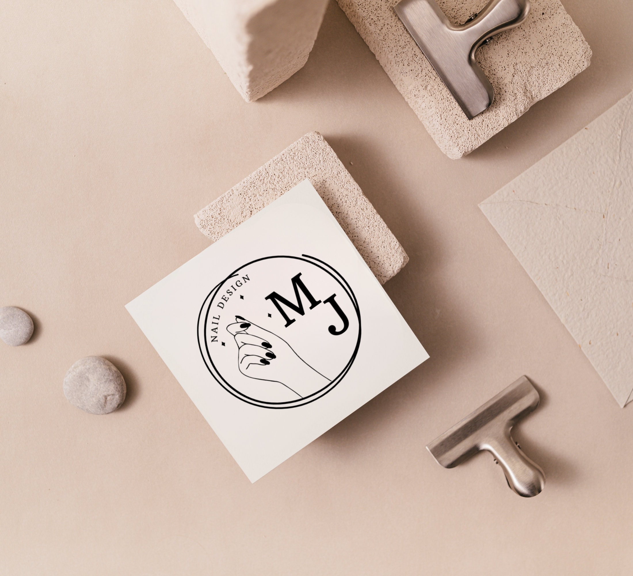 Manicure Logo Design Canva 6 Customizable Nail Design Logos Nail Art ...