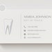 Dentist Business Card Template Dentist Calling Card Dentistry Business ...