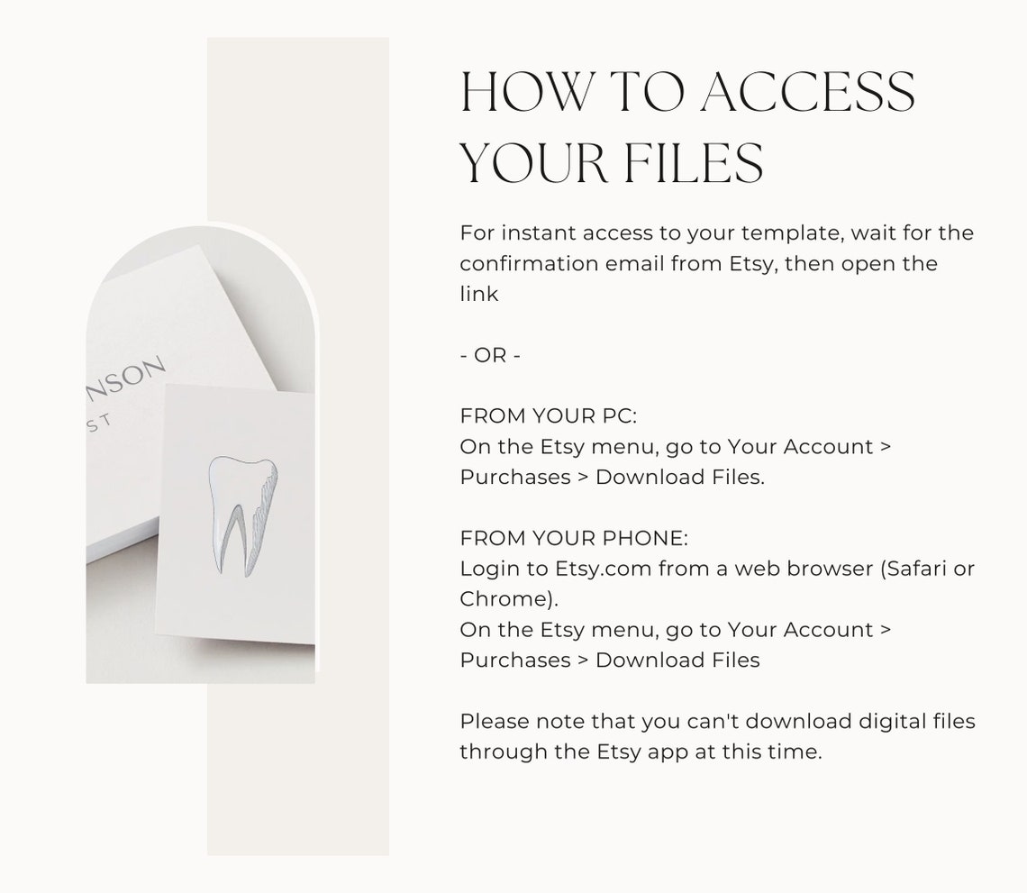 Dentist Business Card Template Dentist Calling Card Dentistry Business ...