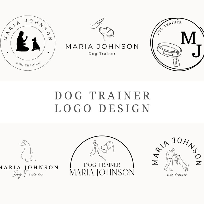 Dog Trainer Logos - Etsy UK
